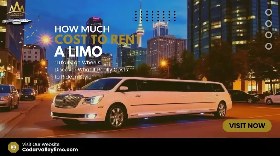 Limo Cost to Rent– Best Chauffeur Services | Cedar Valley Limo